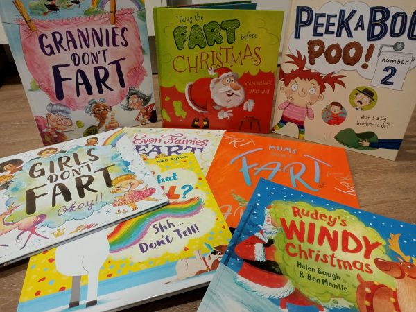 Just Disgusting Fart Books - I NEED THAT BADGE